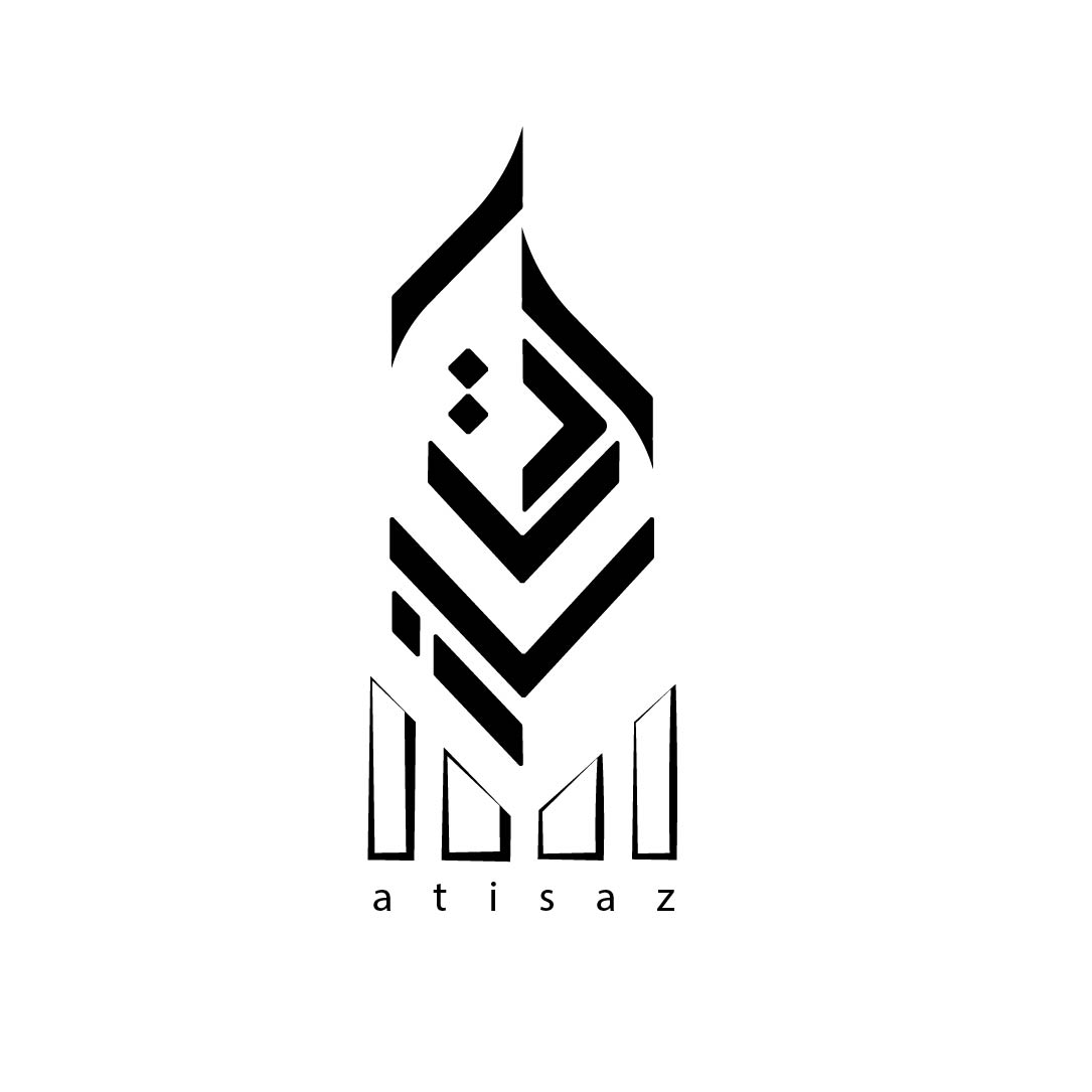 Atisaz Construction and Architecture Logo - Wink Design